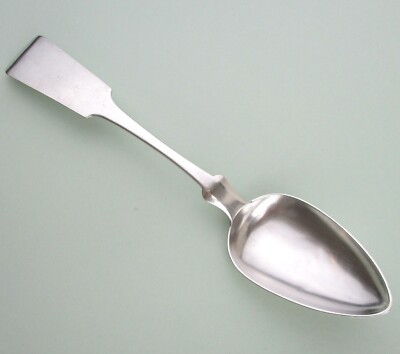 Coin Silver (.900) - Coin Silver Fiddle Back Spoon