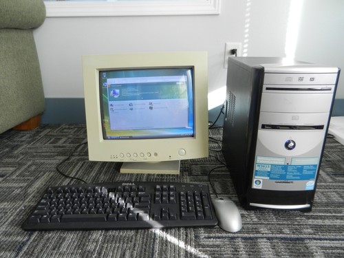 eMachines W3615 Desktop Computer 1 GB RAM 128 GB SSD Pentium 4 HT ...