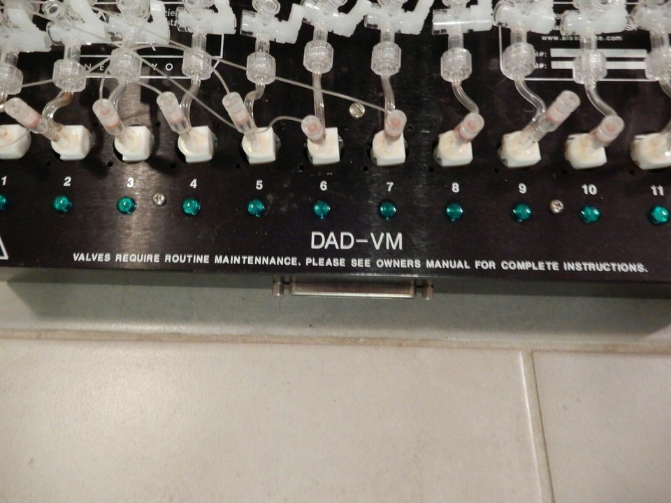 ALA SCIENTIFIC INSTRUMENTS DAD-VM 12 VALVE MANIFOLD FOR PERFUSION ...