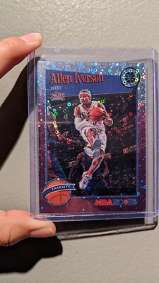 ALLEN IVERSON 2019-20 NBA HOOPS PREMIUM STOCK TRIBUTE PURPLE DISCO ...