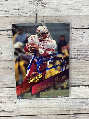 1995 Superior Pix Autographs #28 Stoney Case /4000 | eBay