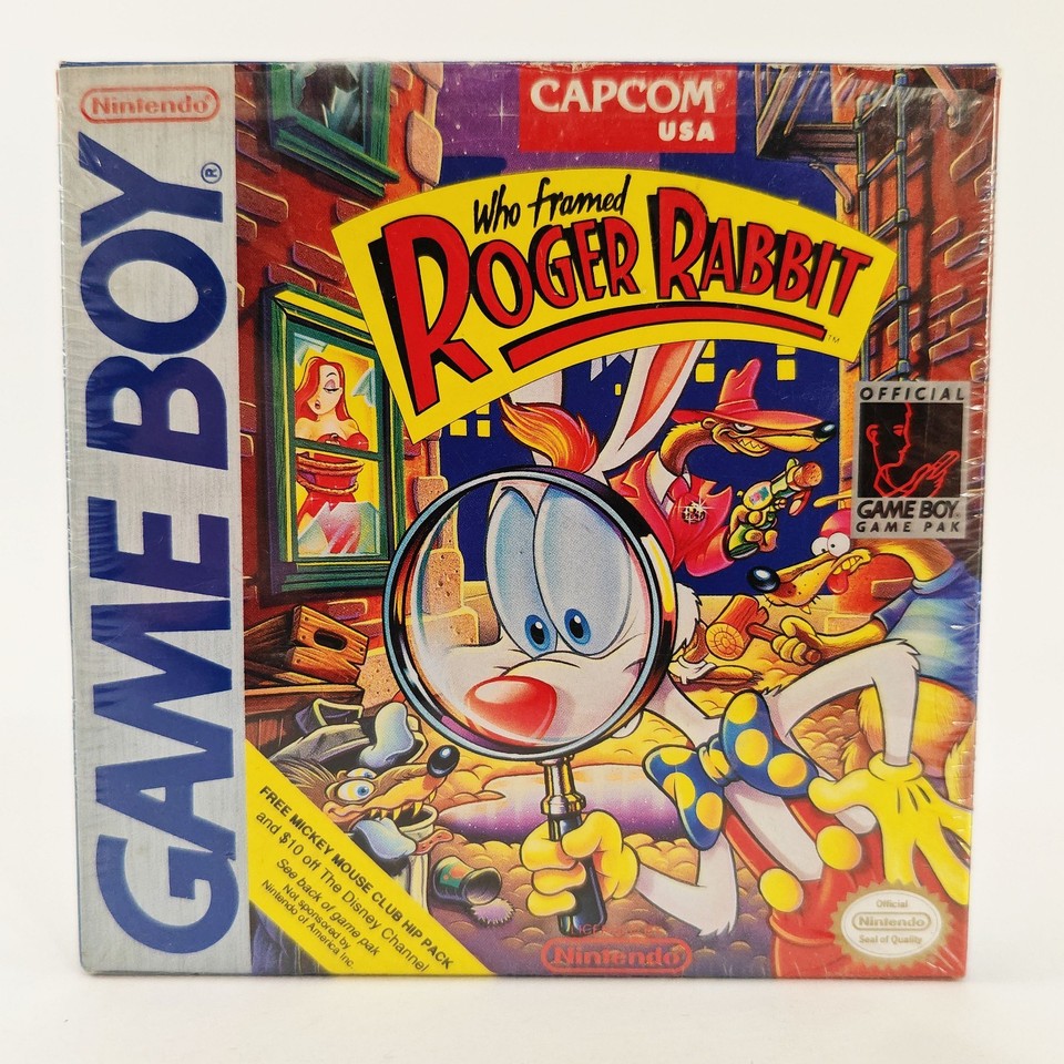 Nintendo Gameboy Classic Who framed Roger Rabbit OVP mit Anleitung NTSC ...