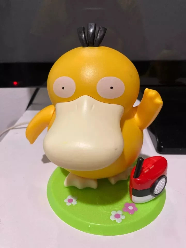 HOT KFC Dancing Psyduck toy Duck square dance music box Action Figure ...
