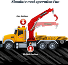 Friction Powered 15 Inch Large Tow Truck Toy with Lights & Sounds ...
