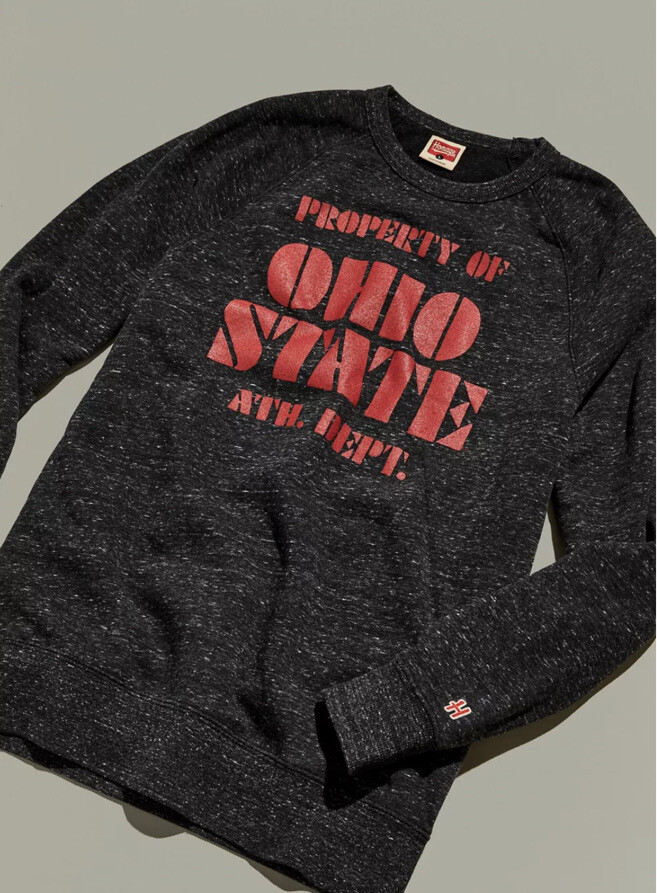 HOMAGE Ohio State University Property Of OSU Crew Neck Sweatshirt | eBay