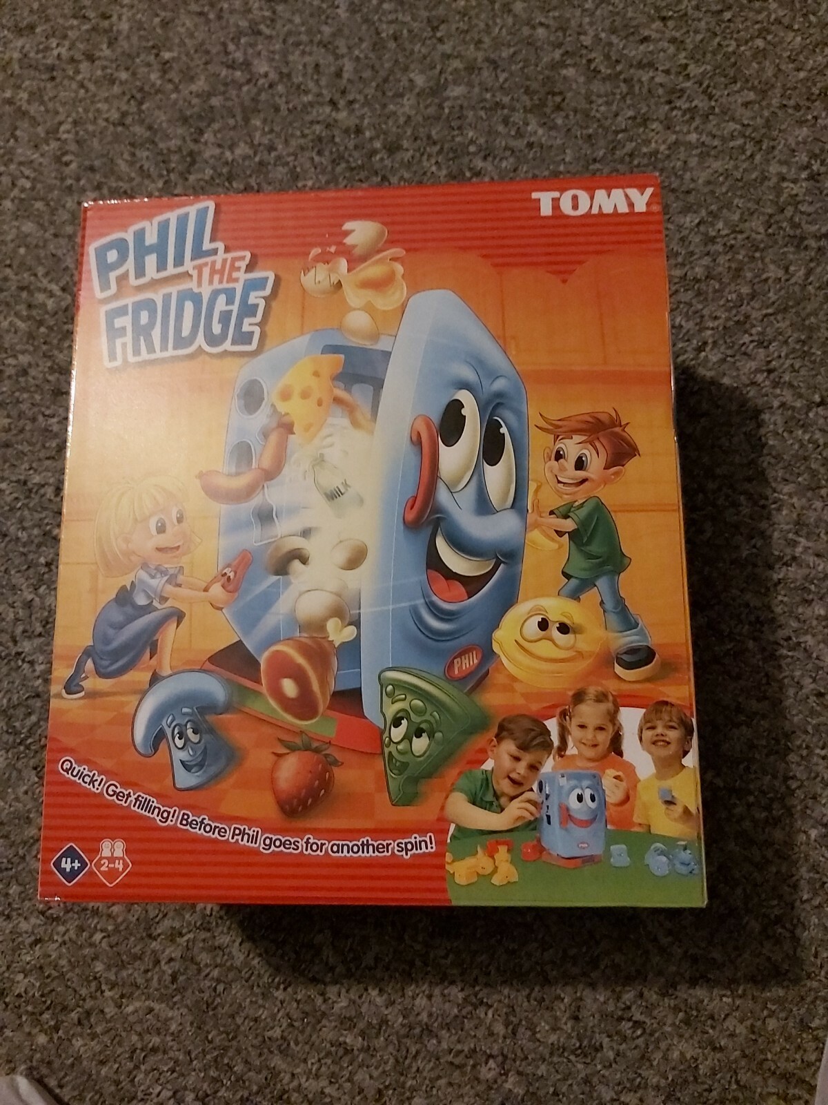 T72655 TOMY Phil The Fridge Shape Sorter Family Game Toddler Children ...