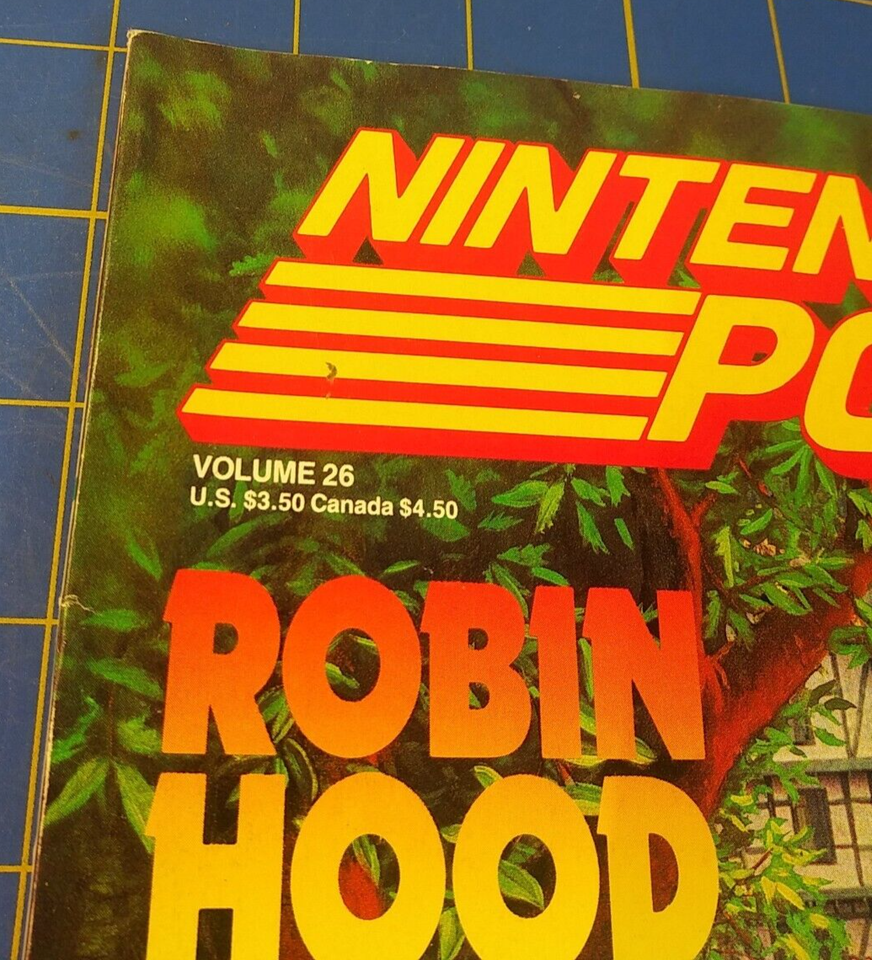 Nintendo Power "Robin Hood" Volume 26 Metroid Poster Included | eBay