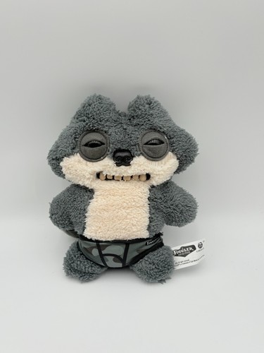 Fuggler Funny Ugly Monster Plush Gray Squirrel Budgie Teeth Festival ...