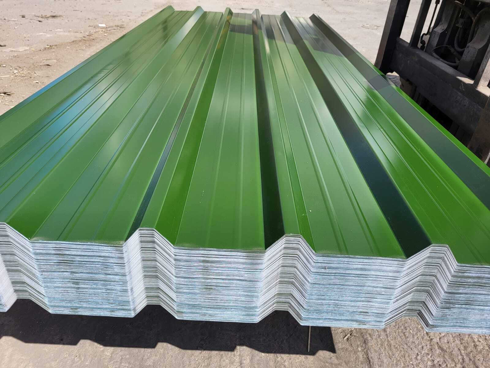 Juniper Green Box Profile Steel Roofing Sheets Packs of 8ft (2.44m ...