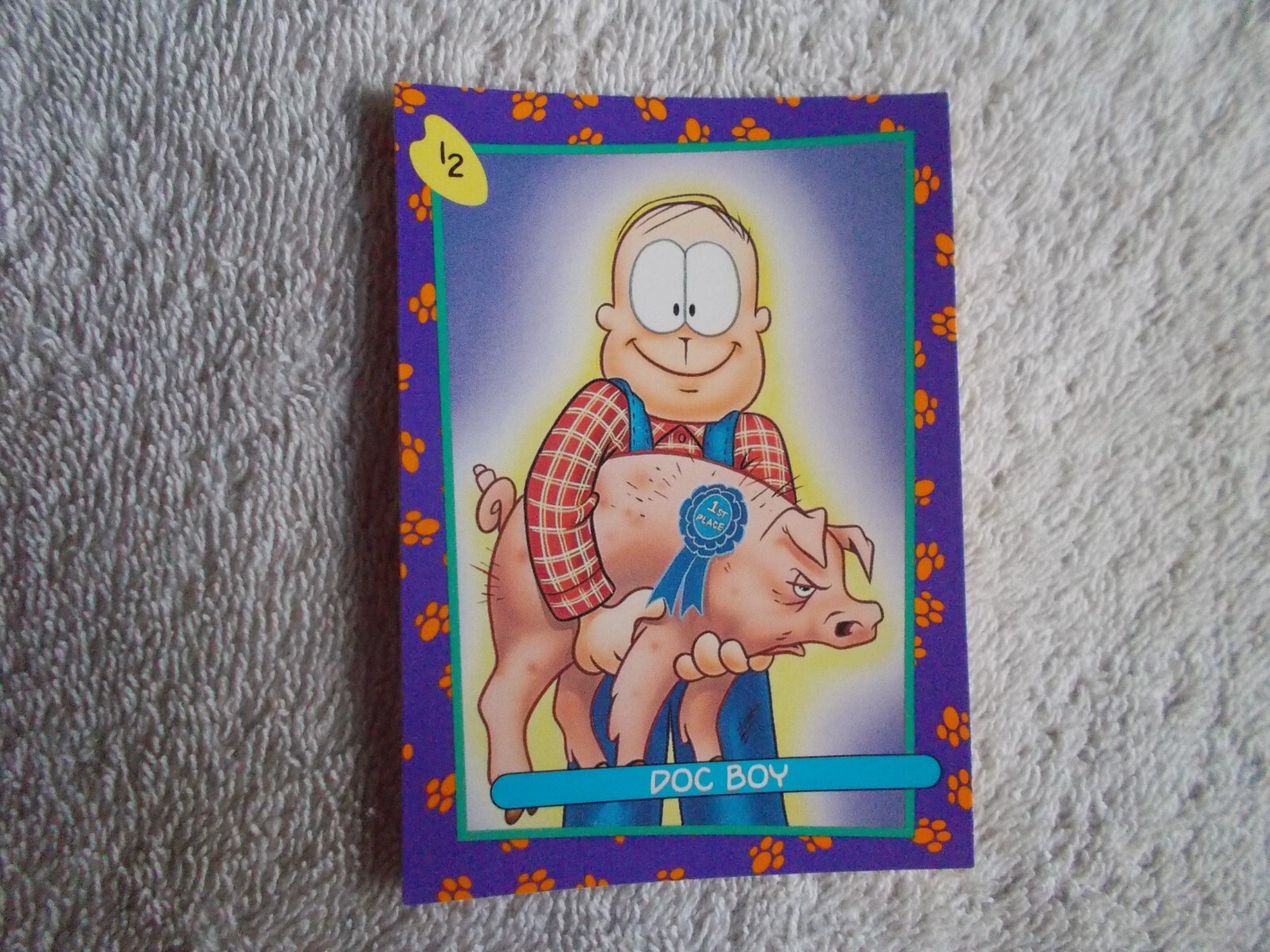 Skybox 1984: Garfield "DOC BOY" #12 Trading Card | eBay