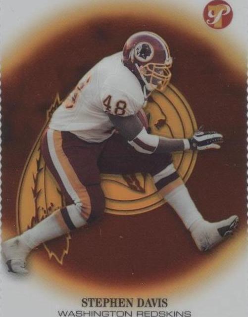 2002 Topps Pristine - Stephen Davis #7 Gold Refractor Die-Cut /79 for ...
