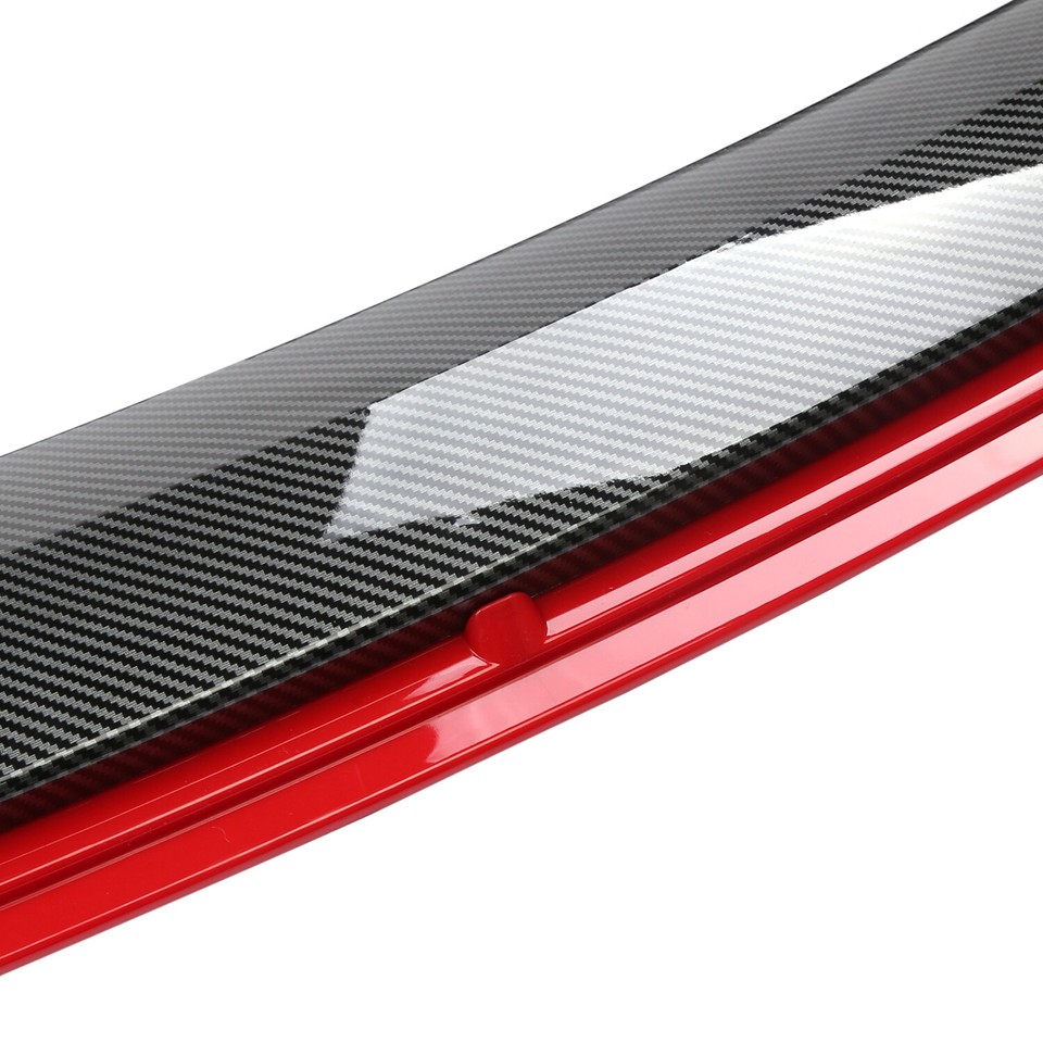 For Chevrolet Monte Carlo 2000-2007 Carbon+Red Front Bumper Lip ...