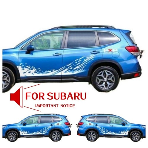 FOR SUBARU Forester Fender 4X4 OFF ROAD Decal Graphics Mud Splashe ...