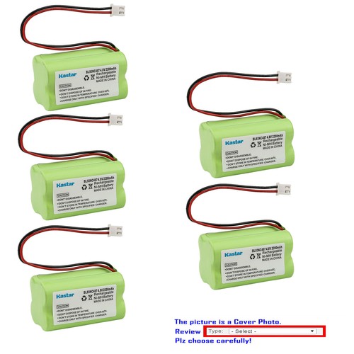 Kastar BL93NC487 Battery 4.8V 2200mAh for Corun NiCd AA500 Emergi-Lite ...
