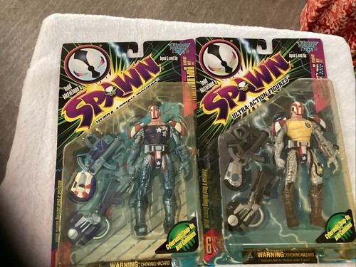 Todd Mcfarlane Spawn Ultra Action Figures SUPER PATRIOT Series 6 BLUE ...