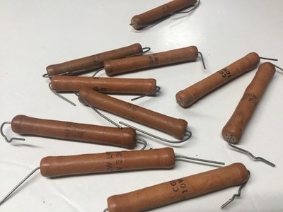 Lot 10 Vintage CGW LPI-17-10 7 W- 3.3 & 4.7-K Watts Dog-bone NOS New ...