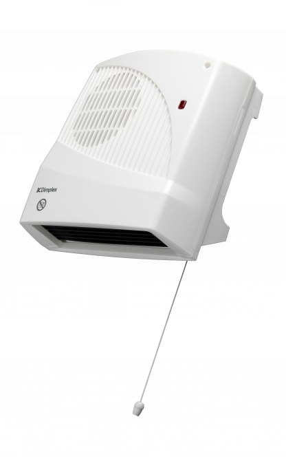 Dimplex FX20VE 2kW Bathroom Downflow Fan Heater - Wall Mounted Pull ...