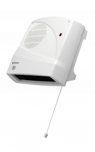 Dimplex FX20VE 2kW Bathroom Downflow Fan Heater - Wall Mounted Pull ...