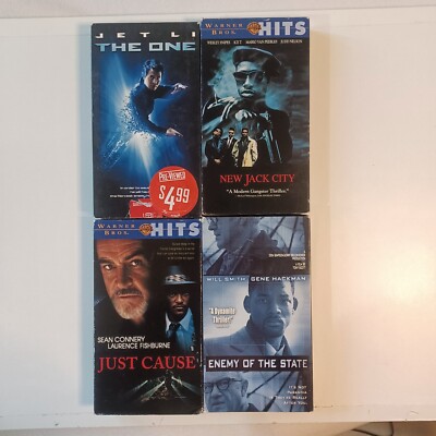 VHS THRILLERS Bundle 4 VHS tapes MINT!!! | eBay