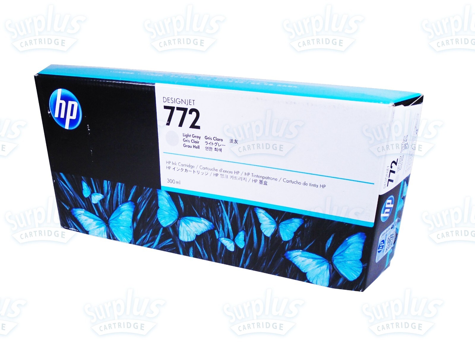 Genuine HP 772 Light Gray 300ml CN634A Ink Cartridge DesignJet Z5200 | eBay