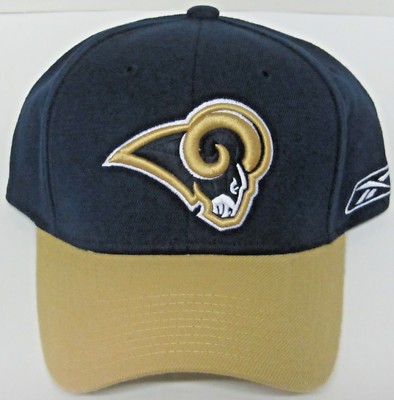 NFL St Louis Rams Multi-Color Sideline Flexfit Fitted Hat By Reebok ...