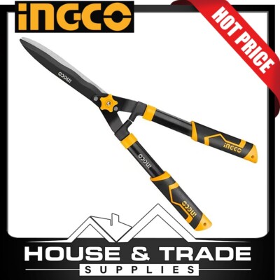 INGCO Hedge Shears 557mm Wavy Blade Ergonomic Soft Handles HGC-HHS6301 ...