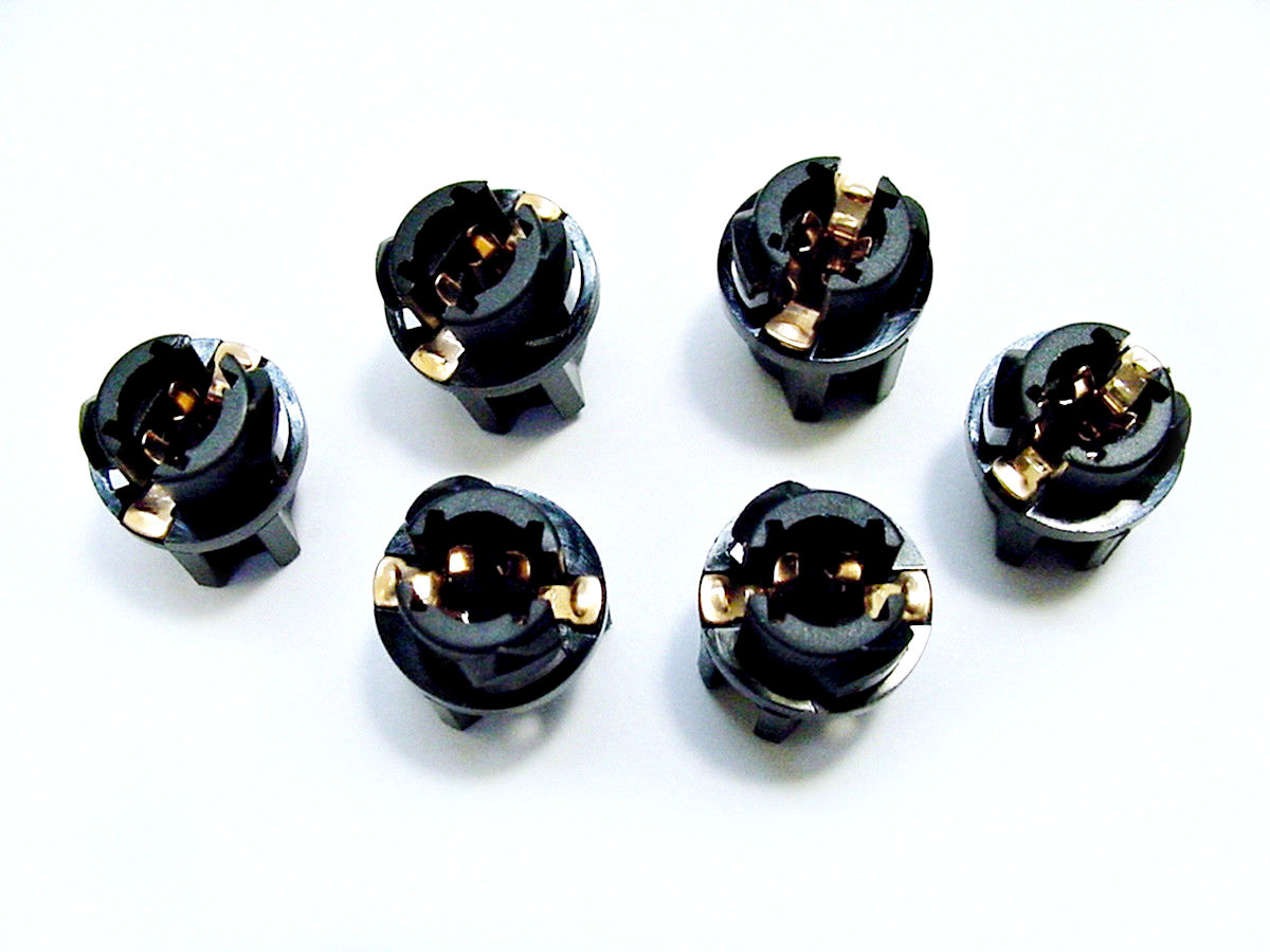 6 pack 3/8" 10mm Instrument Panel Sockets Plugs Dashboard Cluster Mopar ...