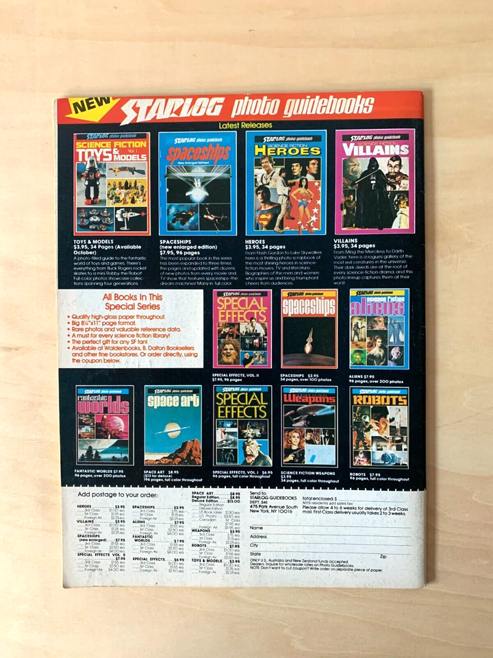 Starlog Magazine #45 (1981) - Buck Rogers/Outland/Escape from New York ...