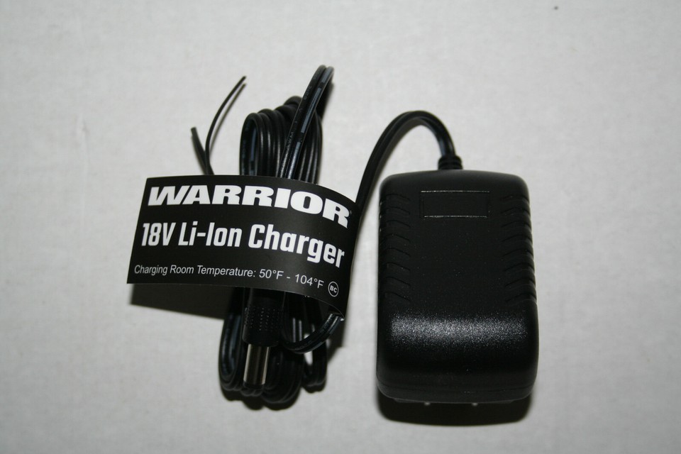 Warrior 18V Lithium Battery Pack 1.3 Ah With Charger LED Status ...