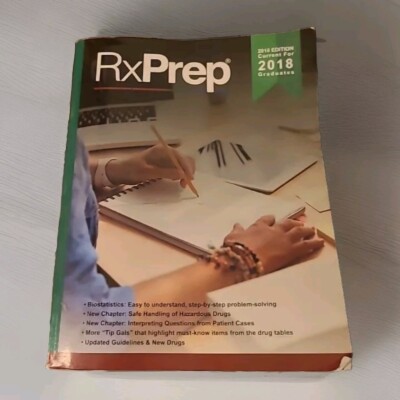 RxPrep 2018 NAPLEX Course Book for Pharmacist Licensure Exam ...