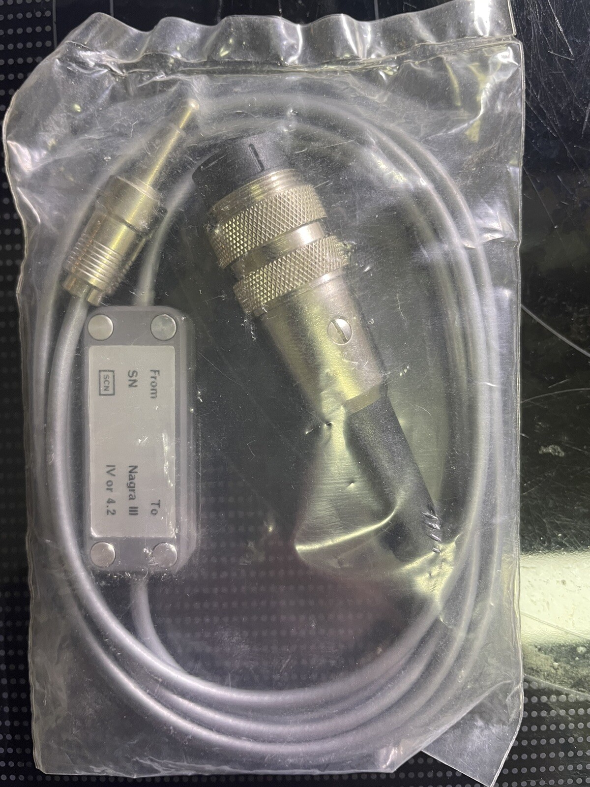 NAGRA SCN Cable For NAGRA SN To III, IV-S , 4.2 New Factory Sealed Bag ...
