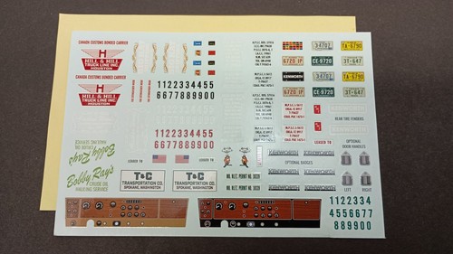 AMT 1/25 Alaskan Hauler Kenworth Tractor Plastic Model Kit AMT1339 ...