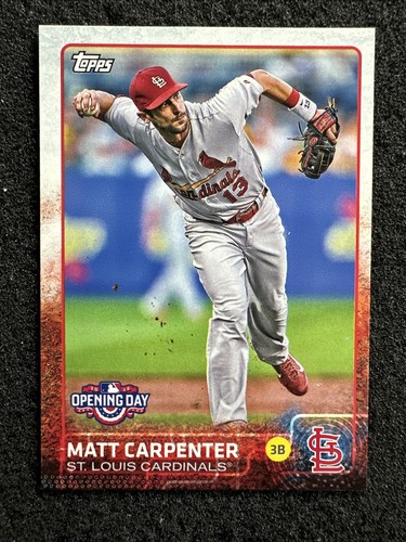 MATT CARPENTER #6 2015 Topps Opening Day QTY St. Louis Cardinals | eBay