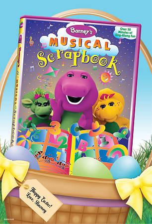 Barney - Barneys Musical Scrapbook (DVD, 2010, Easter Packaging) for ...