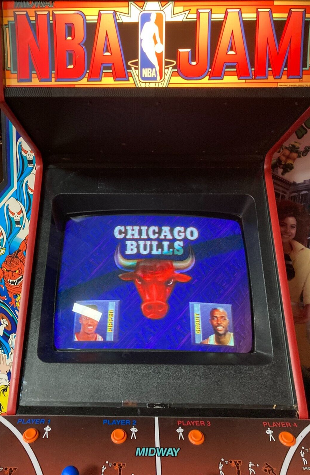 NBA Jam Session - 1993 Midway - Arcade Machine - 2723 | eBay