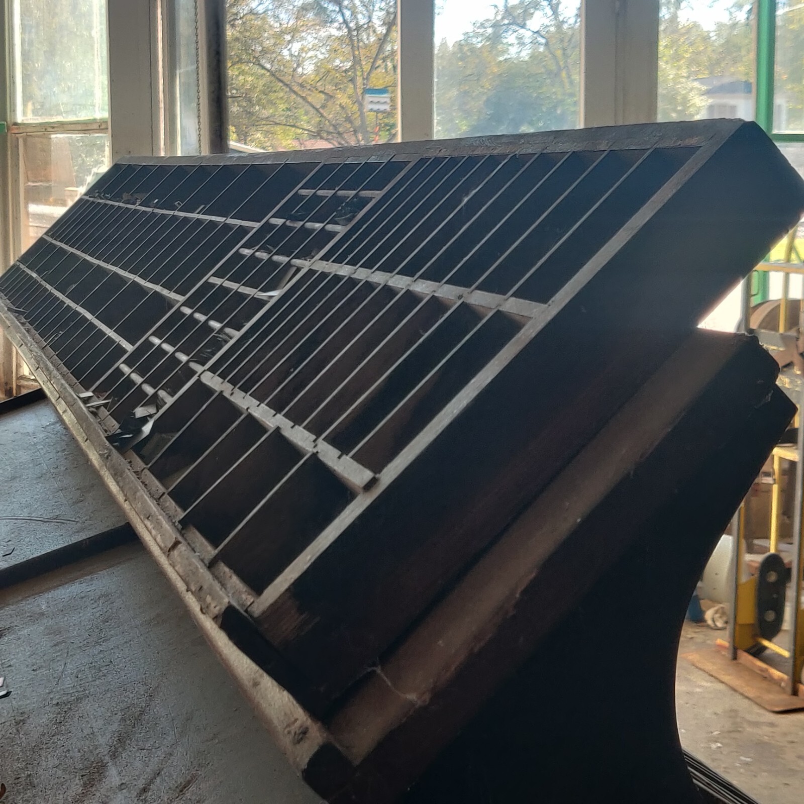 Hamilton Double Slant Top Print Shop Printer Cabinet with Block Sets | eBay