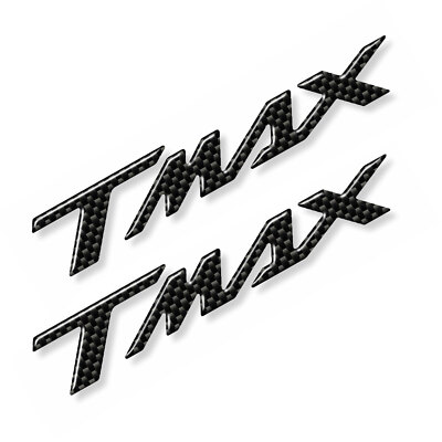 Stickers 3D Resin Print YAMAHA Tmax 16x2.6 CM - Effect Carbon . | eBay ...