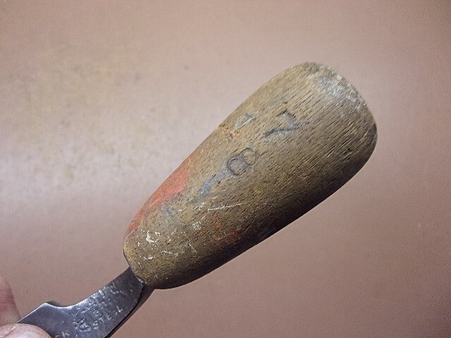 Vintage Buck Bros Cast Steel Crank Neck Tang Gouge Chisel 9 3/4" x 1 ...