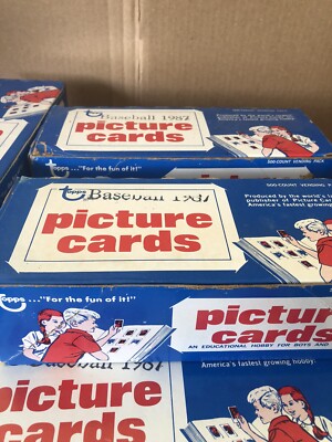 1987 TOPPS BASEBALL VENDING BOX UNSEARCHED FROM FRESH CASE | eBay