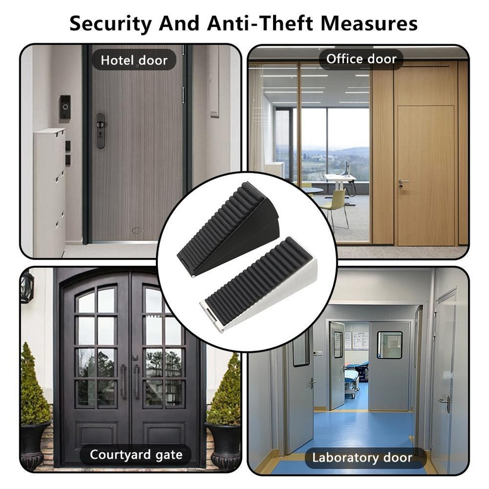 Strongest Door Stopper Heavy Duty Tall Door Stop Wedge Door Stopper ...
