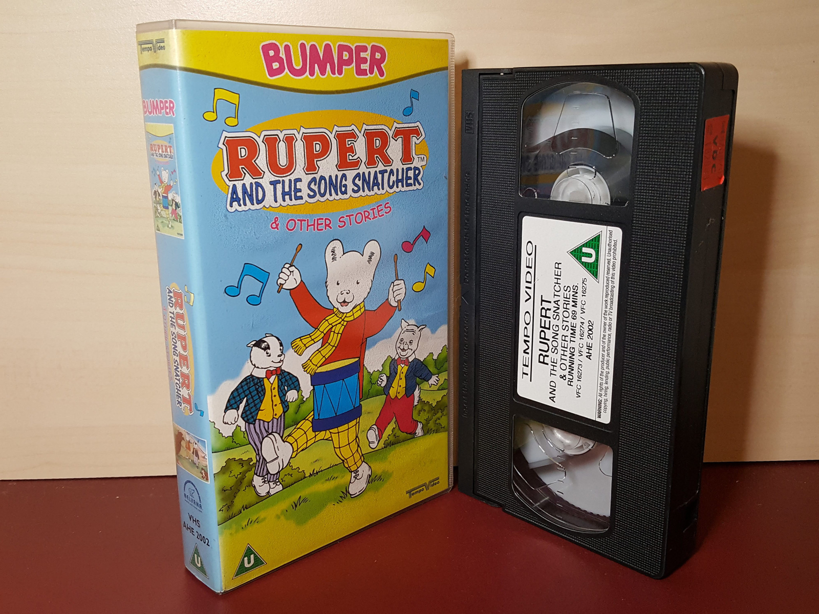 Rupert and the Song Snatcher & Other Stories - PAL VHS Video Tape ...