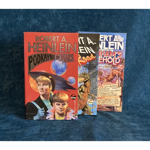 ROBERT A. HEINLEIN Paperback Book Set - (THREE BOOKS TOTAL!!!) | eBay