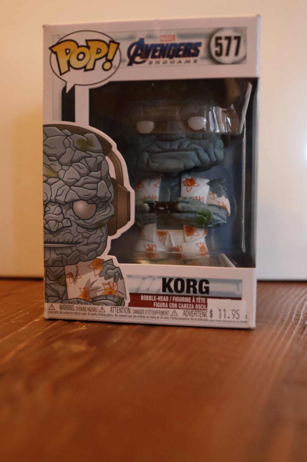 Funko POP! Korg- Marvel Avengers Endgame #577 Unopened | eBay