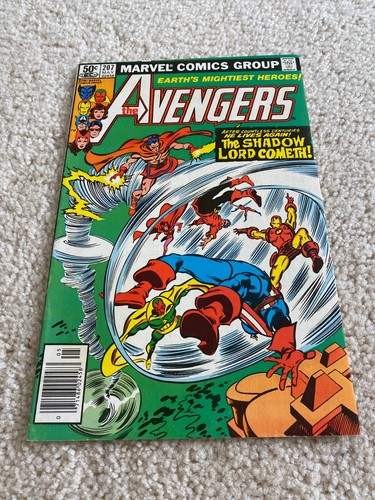Avengers 207 VF+ 8.5 High Grade Iron Man Captain America Thor Vision | eBay