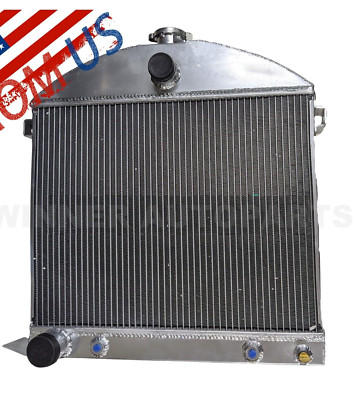 Aluminum Radiator 56mm For 30 31 Ford model A chopped w/Ford engine ...