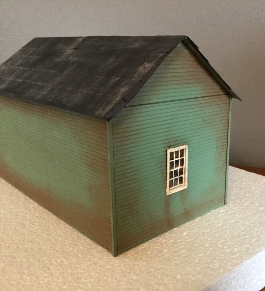 HO Scale Freight House Structure Kit Laser Cut | eBay