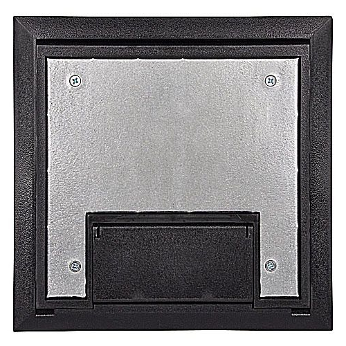 Steel City 665-CST-SW-BLK, Black, Steel Plate, Non-Metallic Floor Box ...