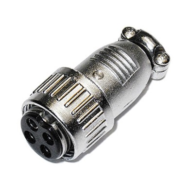 1 PIECE MICROPHONE PLUG - 4 PIN CB RADIO CONNECTOR SOLDER TYPE # 31 ...