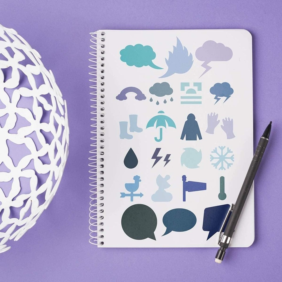 Portable 25-Piece Drawing Stencil Kit for Kids - Perfect Gifts for ...