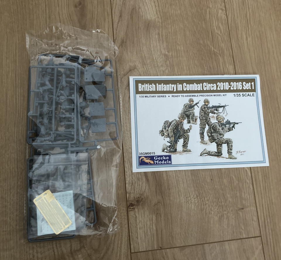 L288 Gecko Models Kit 35GM0015 - British Infantry in Combat Circa 2010 ...